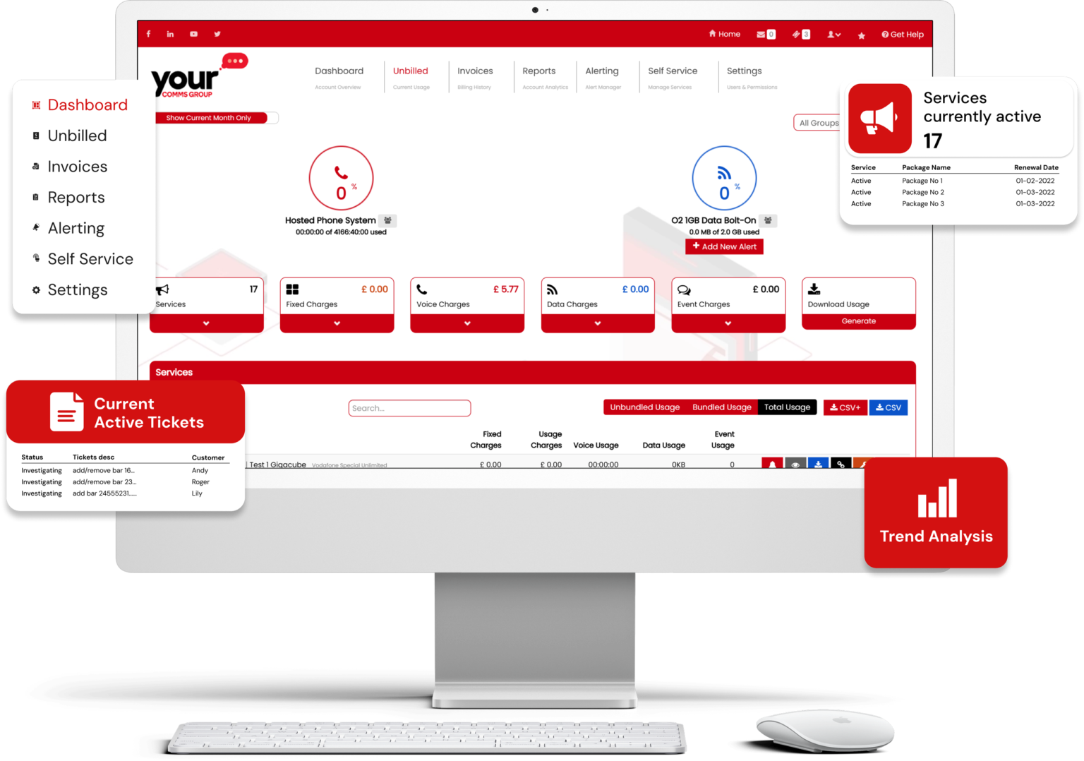 Billing Platform | Your Comms Group